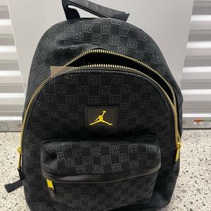 Jordan | Other | Nike Jordan Monogram Fullsize Backpack Black Limited ...